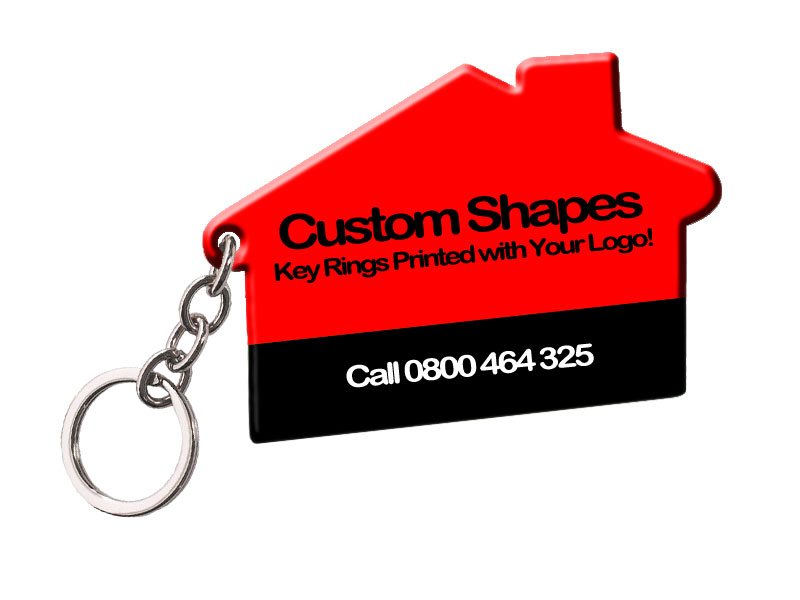 Promotional Keyrings NZ - Custom Printed and Shaped Keyrings